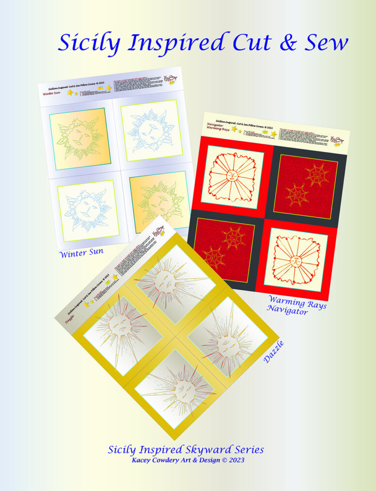 Cut & Sew for Gifts & Easy Learn to Sew - Kacey Cowdery Art & Design
